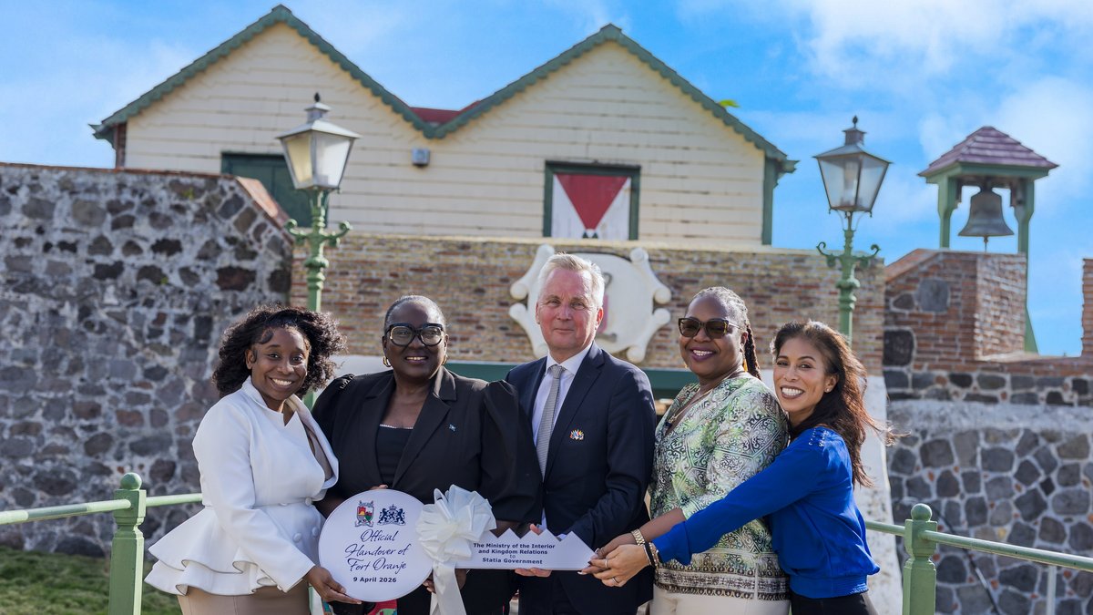 Openbaar Lichaam Sint Eustatius: Fort Oranje formally transferred to ...